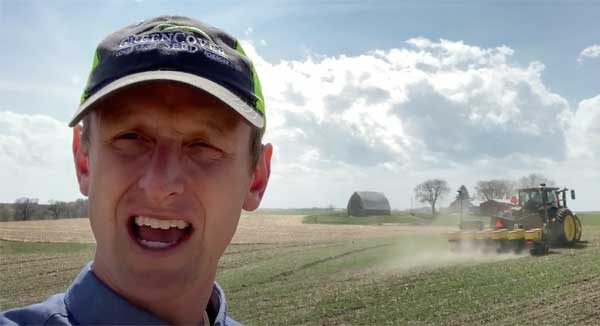 Planting Corn "Green" into Cover Crops - One Good Idea